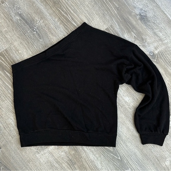 Lanston Sport | Tops | Lanston Sport Black One Shoulder | Poshmark